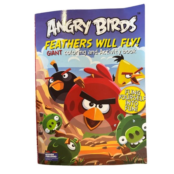 angry birds | Other | Angry Birds Giant Coloring And Activity Assorted ...